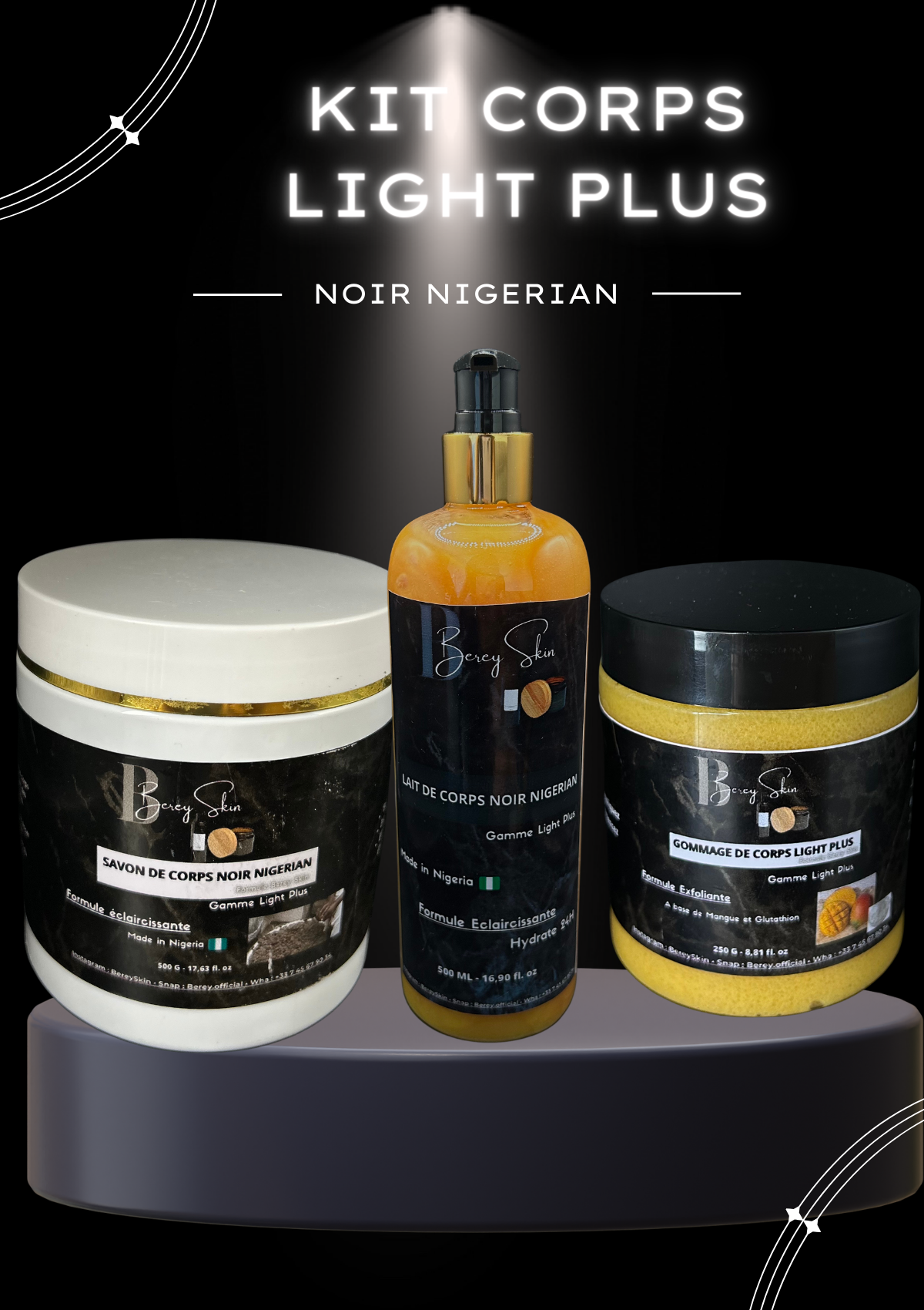 Kit corps Light Plus – Berey Skin